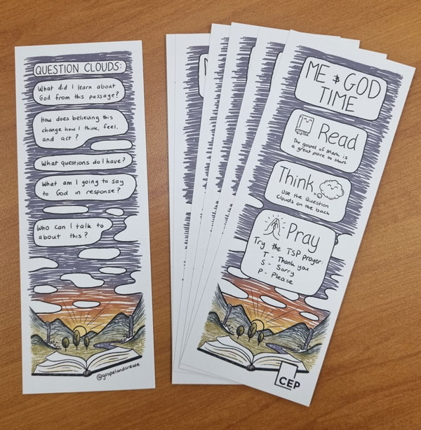 Me & God Time bookmarks